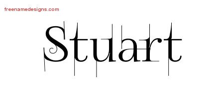 Decorated Name Tattoo Designs Stuart Free Lettering - Free Name Designs