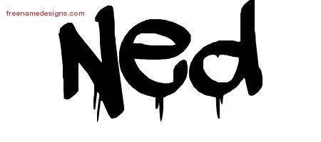 Graffiti Name Tattoo Designs Ned Free - Free Name Designs