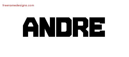 Titling Name Tattoo Designs Andre Free Download - Free Name Designs