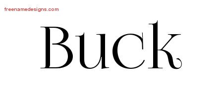 Vintage Name Tattoo Designs Buck Free Printout - Free Name Designs