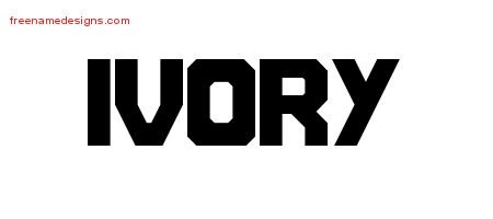 Titling Name Tattoo Designs Ivory Free Printout - Free Name Designs