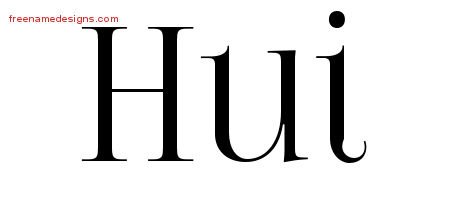 Vintage Name Tattoo Designs Hui Free Download - Free Name Designs