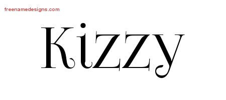 Vintage Name Tattoo Designs Kizzy Free Download - Free Name Designs