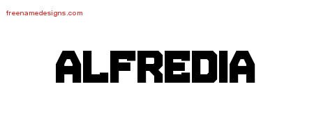 Titling Name Tattoo Designs Alfredia Free Printout - Free Name Designs