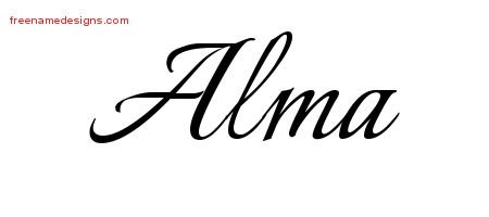 alma – Free Name Designs