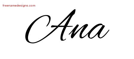 ana Archives - Free Name Designs