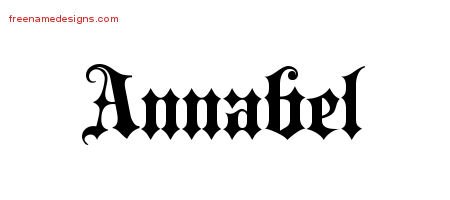 annabel Archives - Free Name Designs