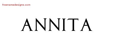 annita Archives - Free Name Designs