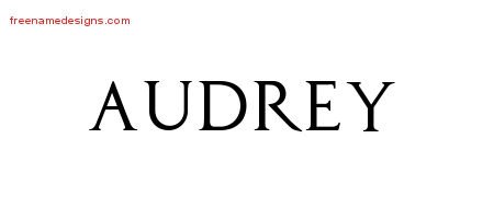 audrey Archives - Free Name Designs