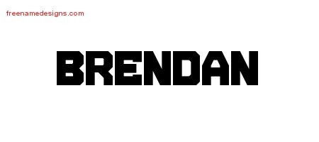 Titling Name Tattoo Designs Brendan Free Download - Free Name Designs