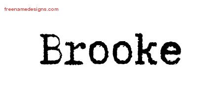 brooke Archives - Free Name Designs