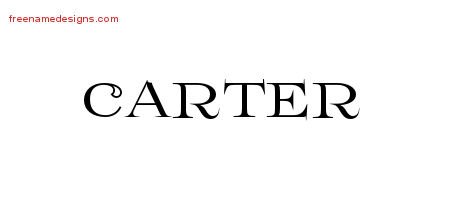 carter Archives - Free Name Designs