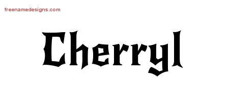 cherryl Archives - Free Name Designs