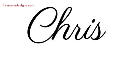 chris Archives - Free Name Designs