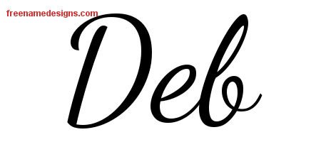 deb – Free Name Designs