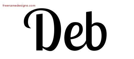 deb – Free Name Designs
