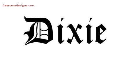 dixie Archives - Free Name Designs