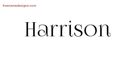 harrison Archives - Free Name Designs