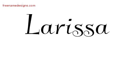 Larissa Tattoos