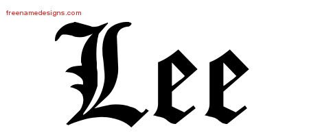 lee Archives - Free Name Designs