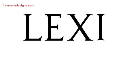 lexi Archives - Page 2 of 2 - Free Name Designs