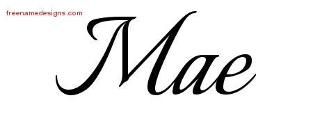 mae Archives - Free Name Designs