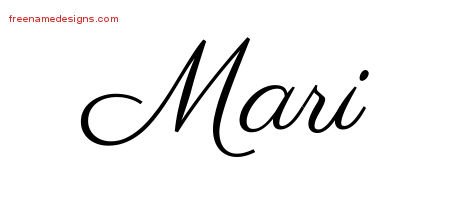 mari Archives - Free Name Designs
