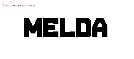 melda Archives - Free Name Designs