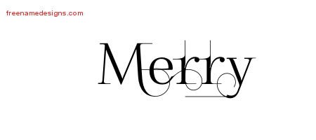 Merry (Custom Name)