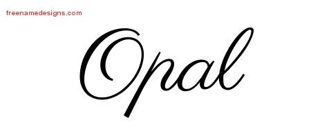 opal Archives - Free Name Designs