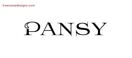 pansy Archives - Free Name Designs
