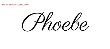 phoebe Archives - Free Name Designs