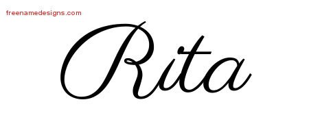 rita Archives - Free Name Designs