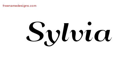 sylvia Archives - Free Name Designs