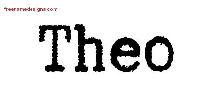 theo Archives - Free Name Designs