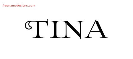 tina Archives - Free Name Designs
