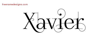 xavier Archives - Free Name Designs